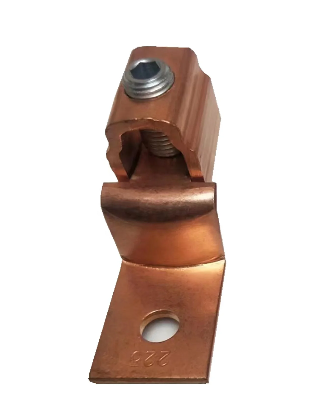Single Solderless Lug Copper Mechanical Connectors Offset Tongue ...