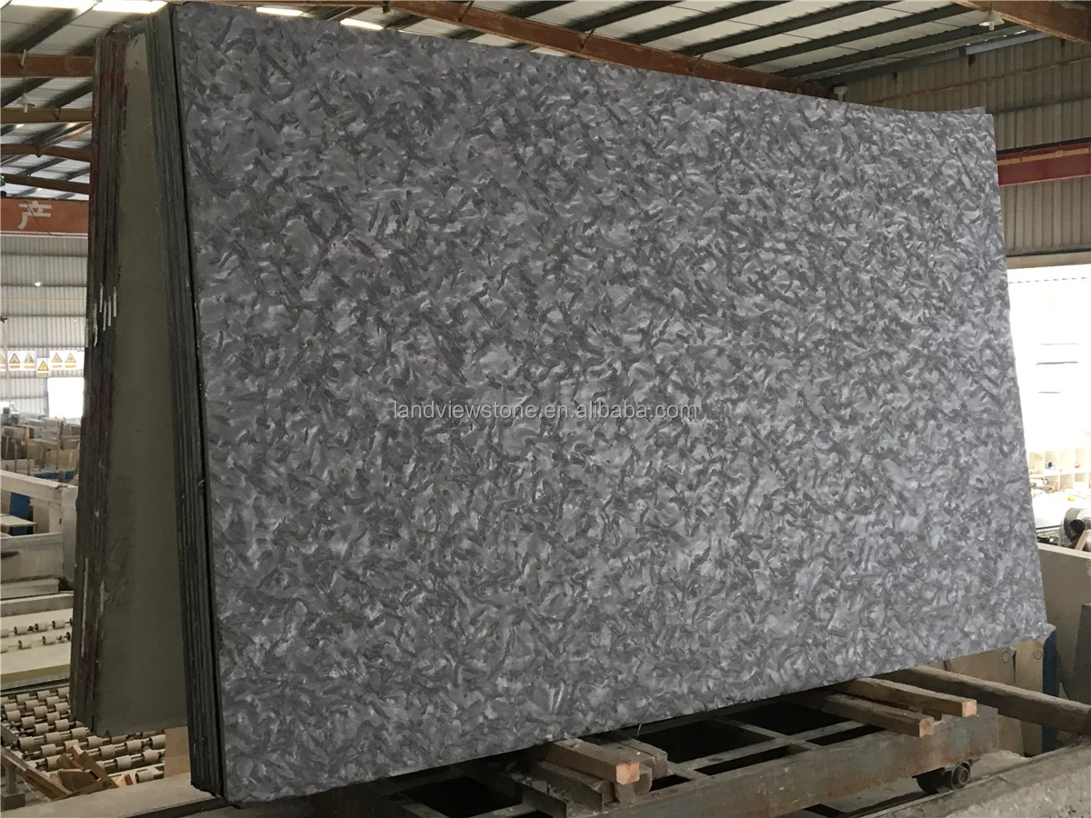 Brazil Matrix Motion Granite - Antique Black Slab for Interior
