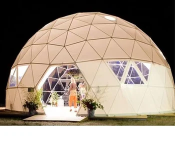 Luxury Hotel Resort Glamping Geodesic Dome Tent With Heat Insulation - Buy Dome Tent,6-8 Person ...