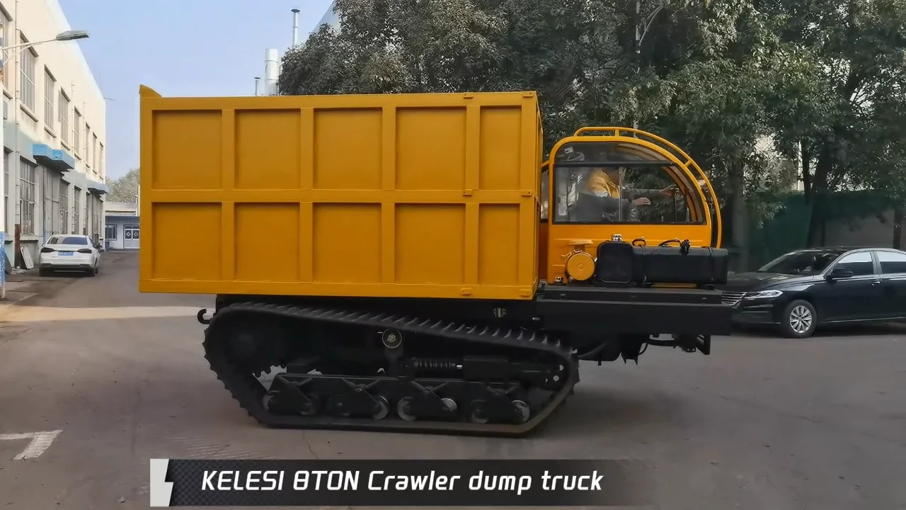 Whole Sale Mini Crawler Dumper Trucks Rubber Track 8 Tons Crawler Transporter Dumper - Buy 8ton ...