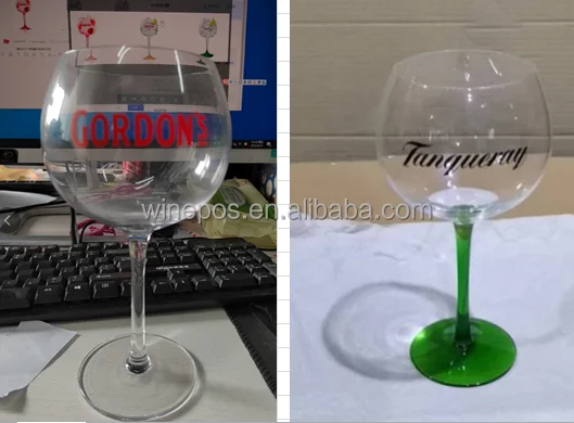 Tanqueray Copa Goblets - Premium Green Balloon Glasses