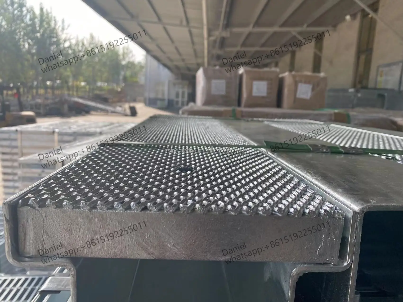 Outdoor Road Storm Rainwater Box Drainage Channel & Grate - Buy Road ...