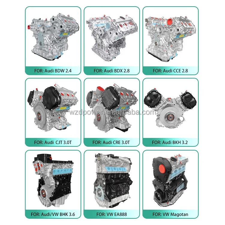 2.0T TFSI EA888 Gen2 CDNB Engine for Audi & Volkswagen