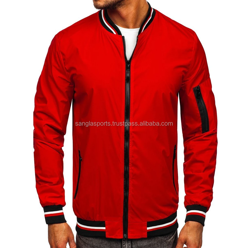 Custom Men's Clothes 2024 Fall Winter Men's Jacket Windproof Autumn Long Sleeve Street Wear ...