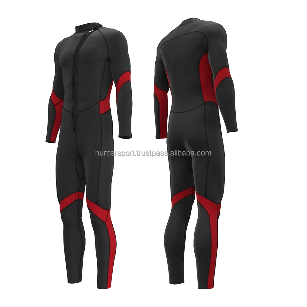 2022 Hot Sell Customized 3mm Man Neoprene Fabric Full Long Sleeve Diving Suit Wet Suit Wetsuit ...