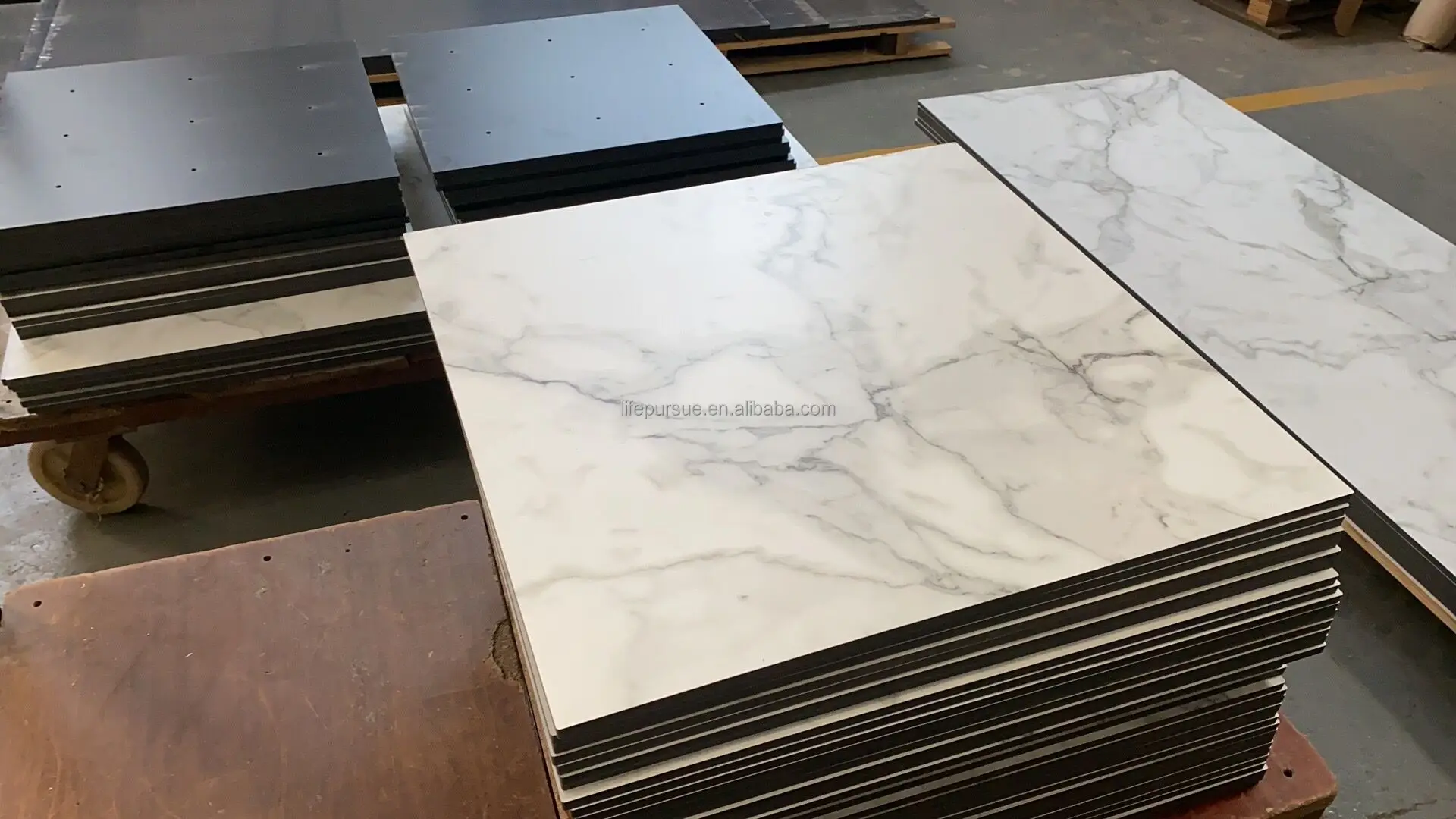 TBP-HPL-002 Compact Laminate HPL Table Top Marble Texture – Lifepursue