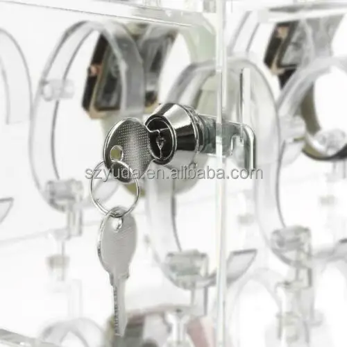 Led Lighted Rotating Acrylic Wrist Watch Display Store Showcase Free ...