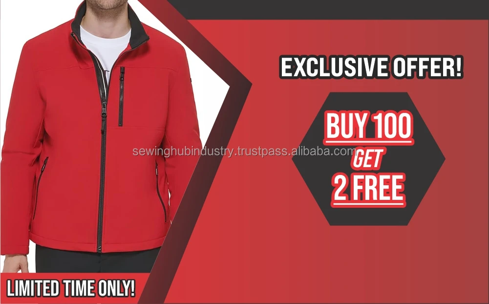 Blank Outdoor Jacket Custom Logo Waterproof Windbreaker Jackets Plus ...