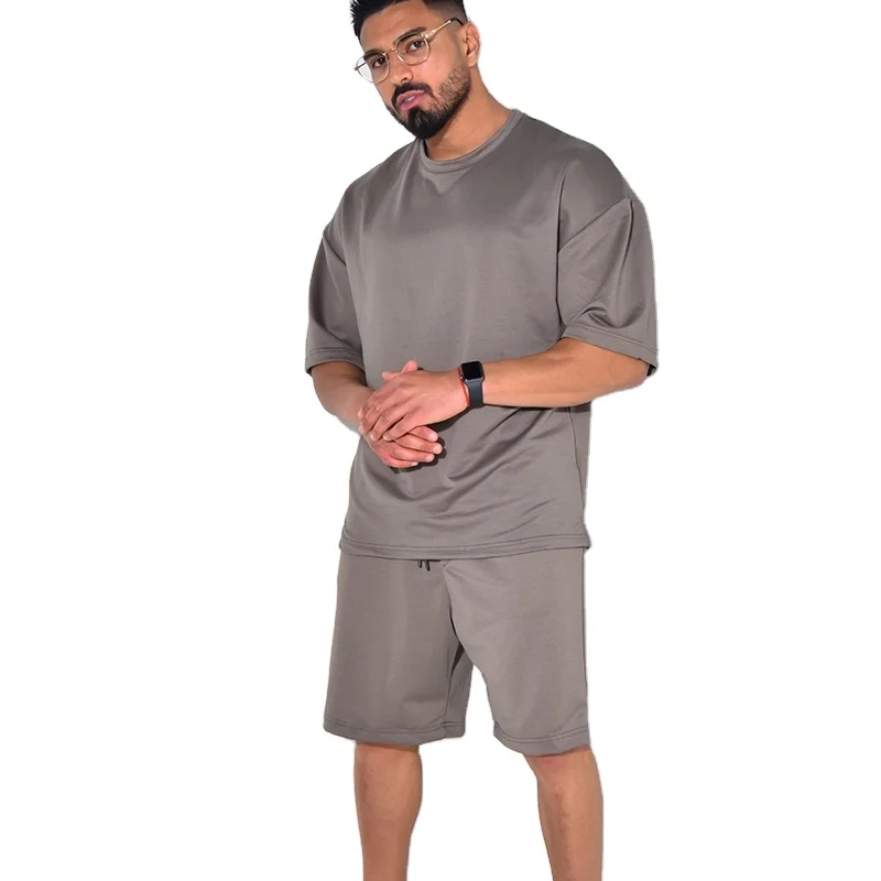 Summer Plain T-shirt And Short Set T-shirt And Shorts Set Composition ...