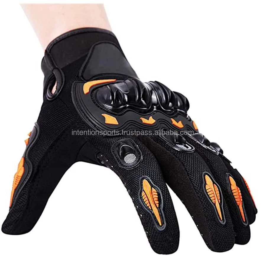 Wholesale Price Genuine Leather Long Motorcycle Gloves Men Racing ...