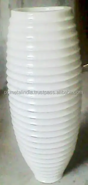 Metal Boat Shape Vases - Elegant Home Decor Solutions