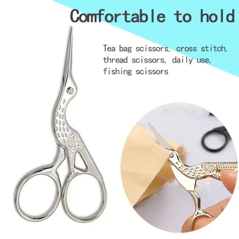 New Crane Cut Tea Bag Scissors Tea Bag Scissors Fishing Scissors Hand ...