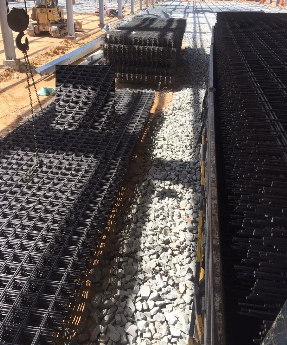 High Strength Steel Rebar Mesh Panel Concrete Stucco Ribbed Wire ...