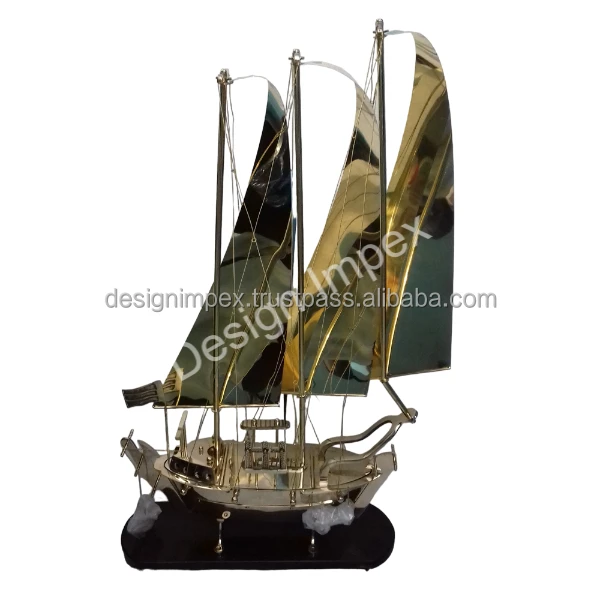 Business Giftware Luxury Ship Model Table Decor Royal Boat and Yacht ...