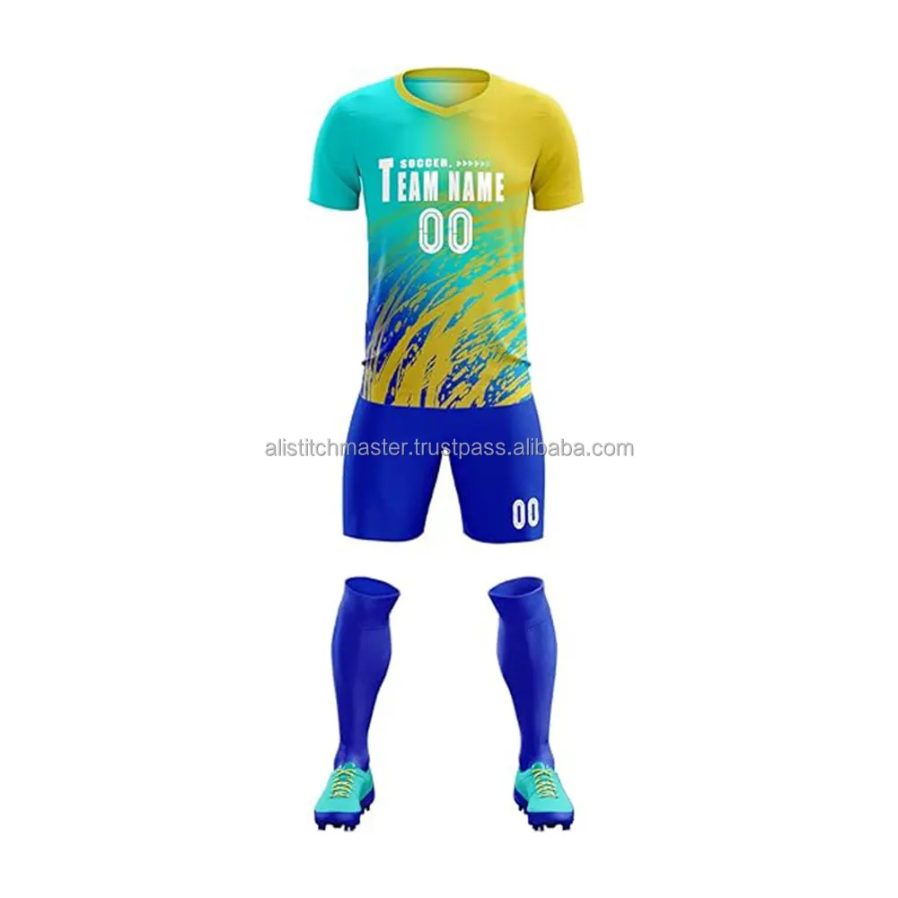 Wholesale 2024 Professional Soccer Uniforms Designs Women Men Soccer ...