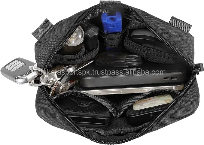 Custom Anti-Theft Tactical Molle Waist Bag Breathable Laser Cut Utility ...