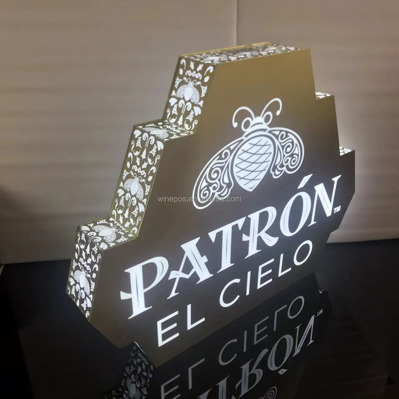 Patron Sign Patron Glorifier LED Sign Wall Sign Bottle Display| Alibaba.com