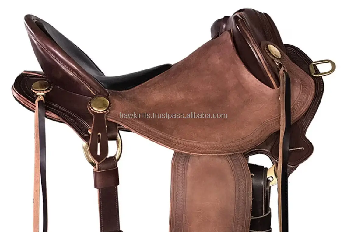 Top Quality Western Saddle Roughout Saddle With Hand Tooled And Carving ...