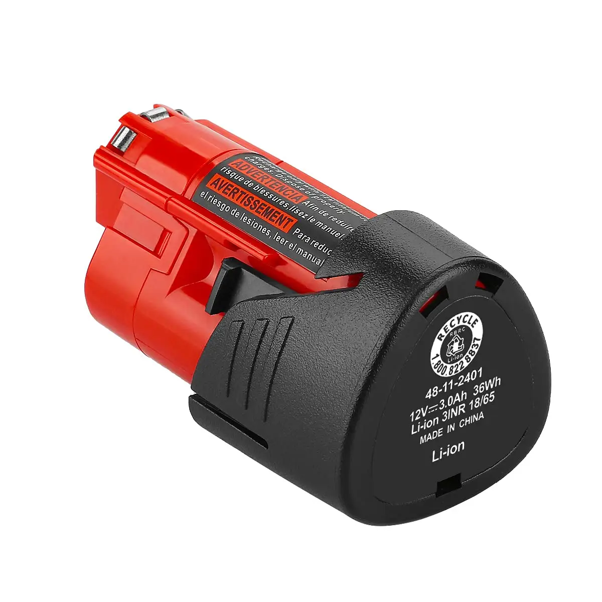 Replacement Milwaukee M12 Battery 12v 3.0ah 4.0ah Li-ion Battery Power ...
