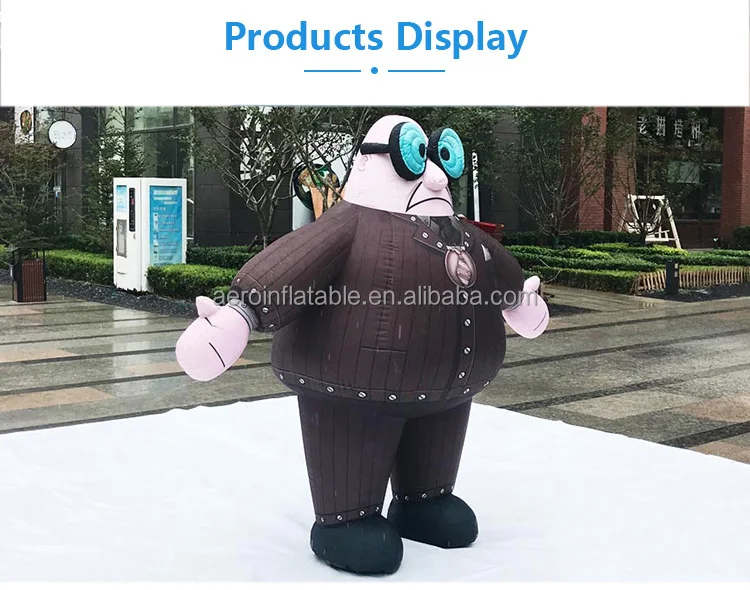 Cute Interactive Advertising Inflatable Mascot Walking Costume ...