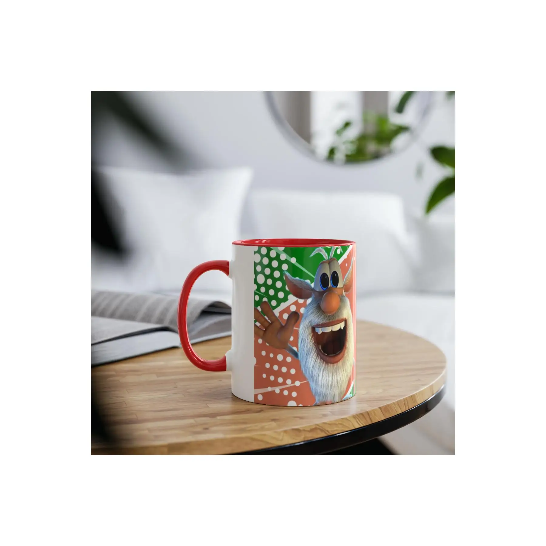 Booba Themed Printed Mug - Buy Booba-themed Mug Tattoo Sticker Mug ...
