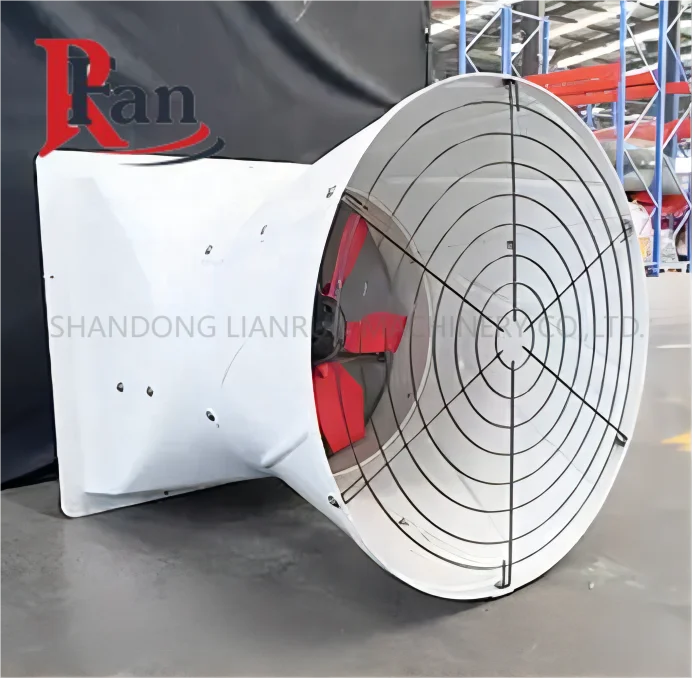 Factory Batch Frp Negative Pressure Fan Belt Nylon Fan Blade Axial Flow ...