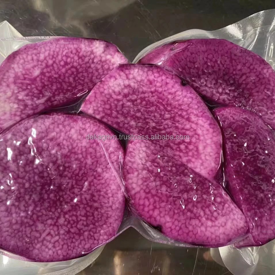 High Quality Organic Vietnam Frozen Purple Yam New Product IQF ...