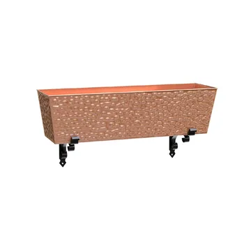 Latest Design Gold Color Metal Outdoor Decorative Flower Planter For ...