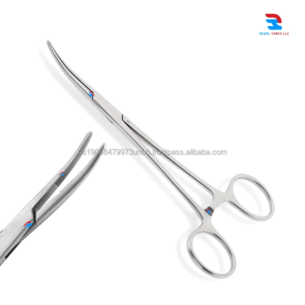 Medical Hemostatic Forceps Kelly Forceps Kelly Hemostat Forceps 5.5 ...
