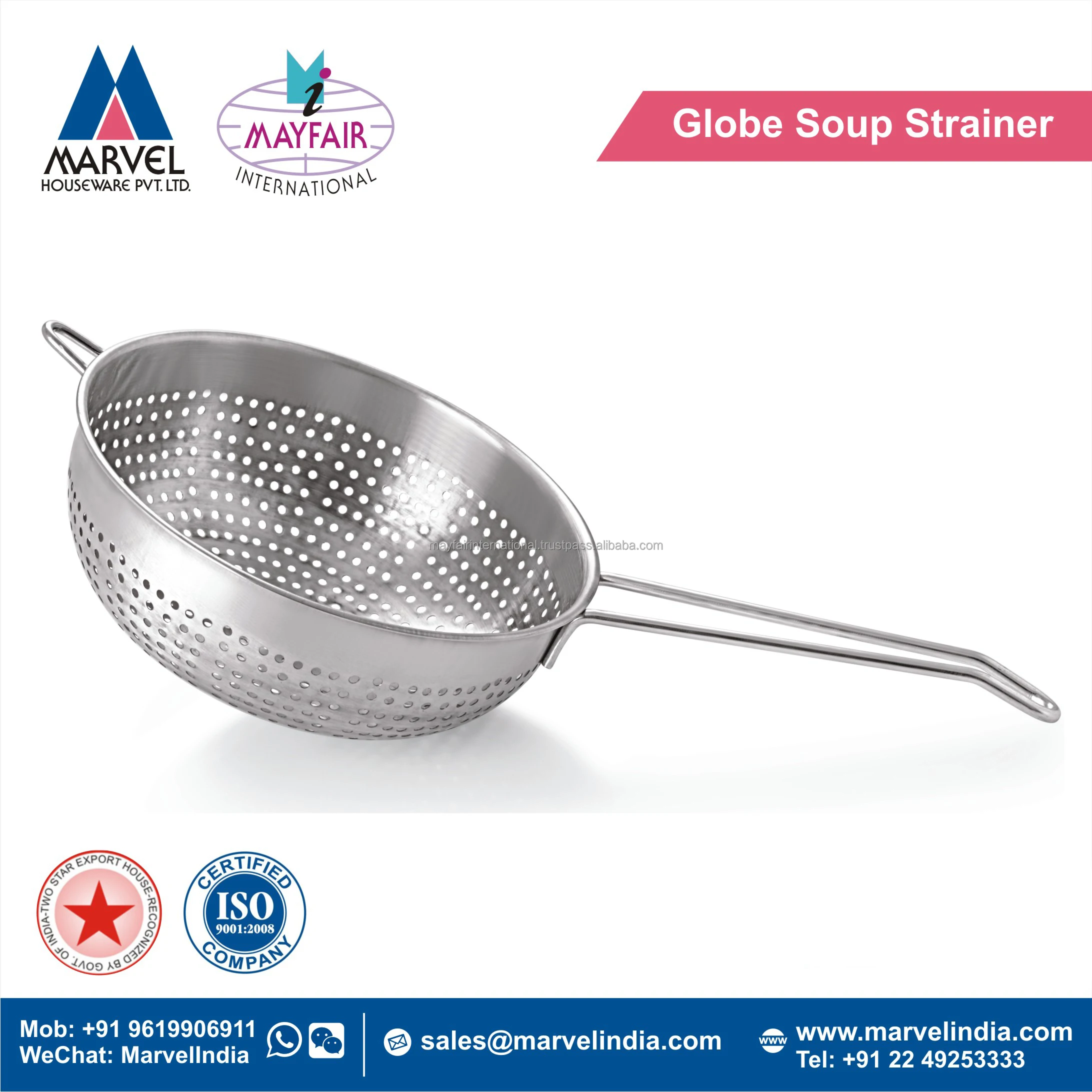 Stainless Steel Juice Strainer - Efficient Kitchen Tool