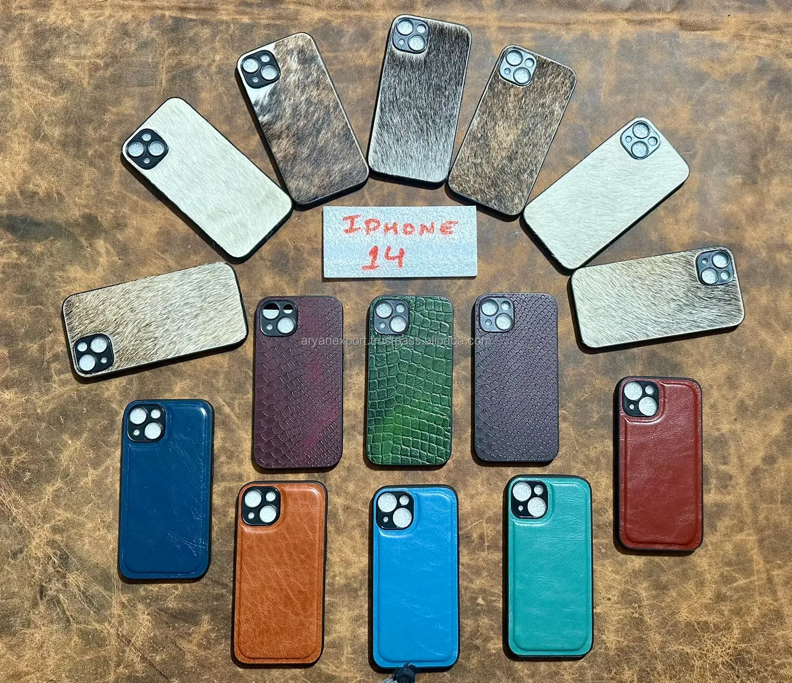 New Arrival Stylish Hand Tooled Leather Phone Case Personalized Vintage ...