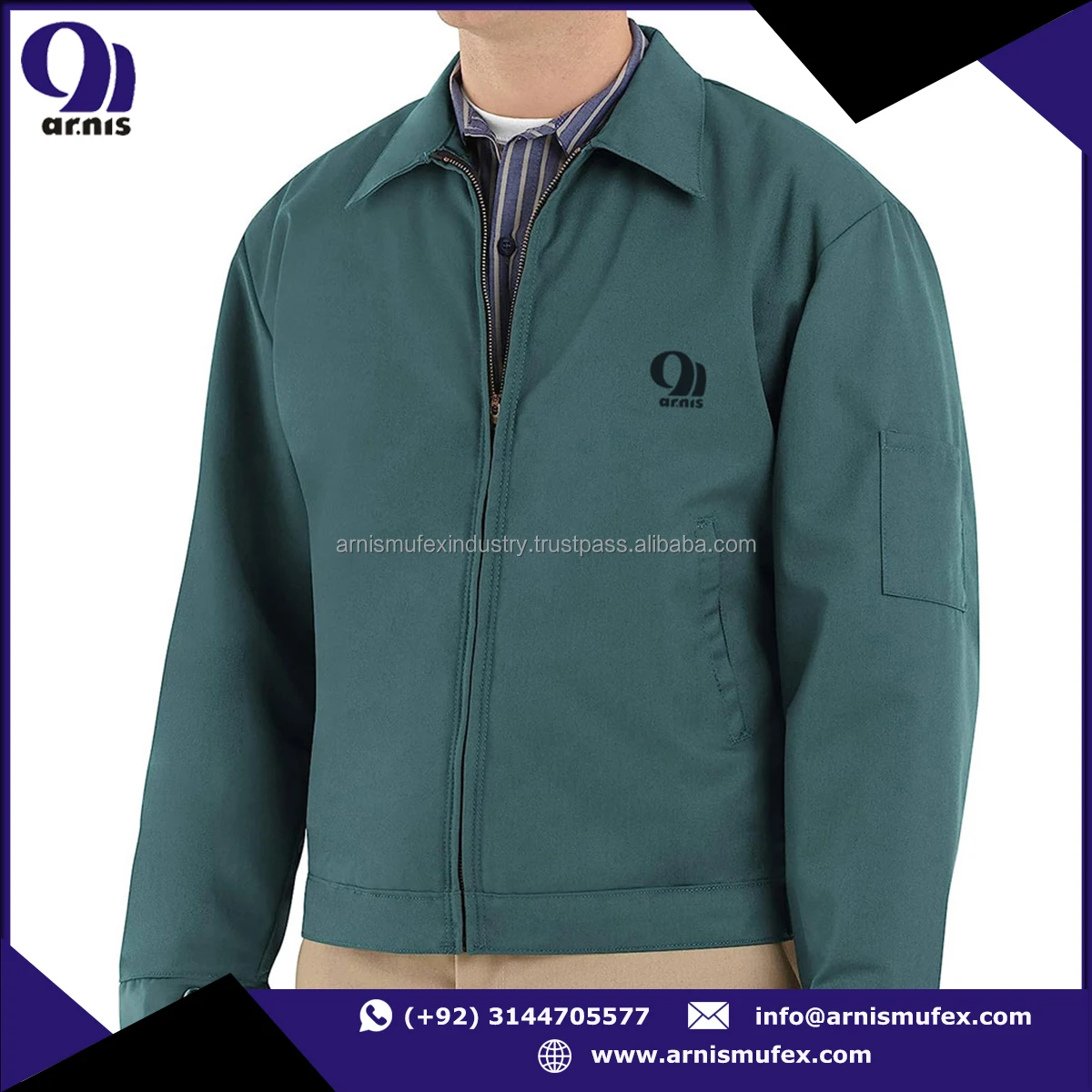 Custom Working Safety Workwear Mechanic 2023 Top Quality Worker Jackets ...