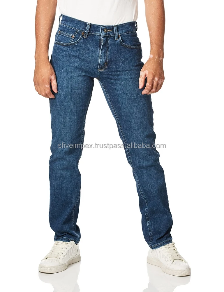 Wholesale Men's Casual And Loose Jeans Business Men's Jeans ...