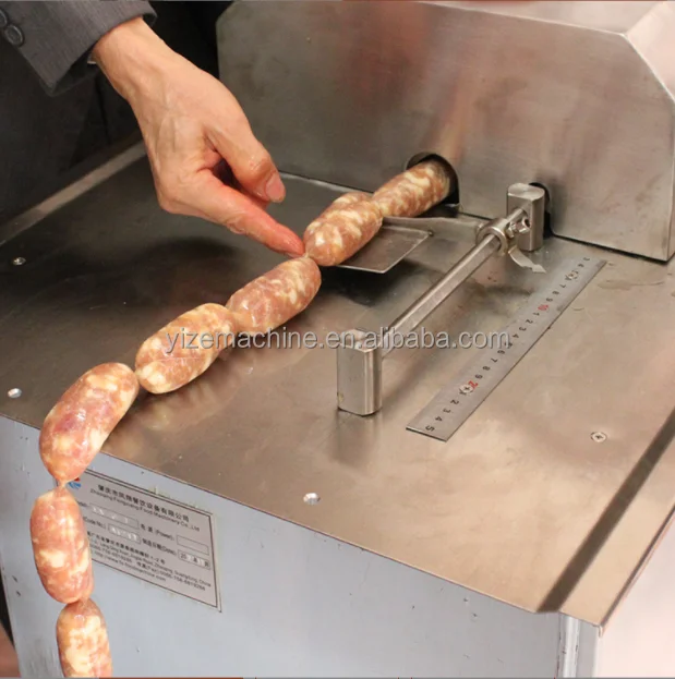 Single/double Channel Hot Dog Make Machine Sausage Knotting Machine ...