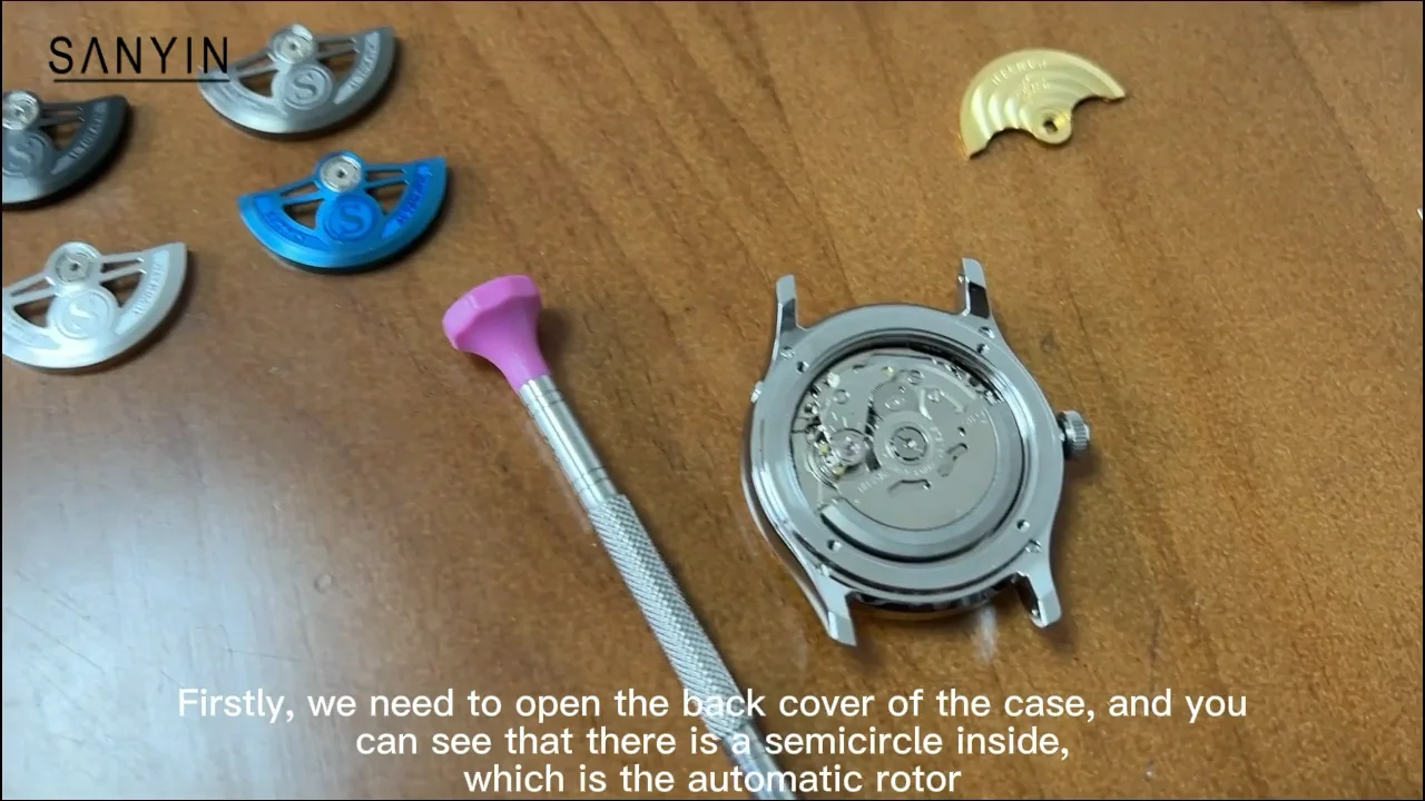 Sanyin Mechanical Modify Watch Movement Nh35 Movement Parts Makes Your ...