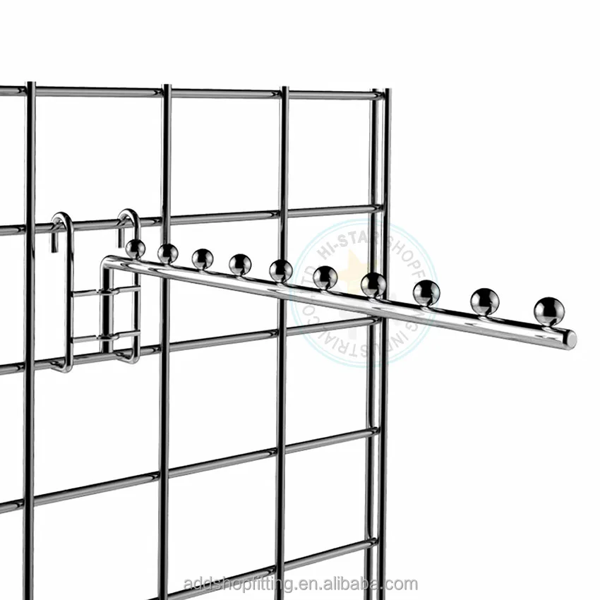 5.2 Mm Mesh Panel Grid Wall Clothes Display Racks