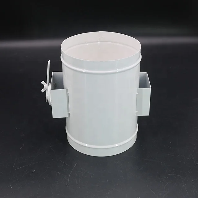 HVAC System Metal Galvanized Steel Round Air Control Duct
