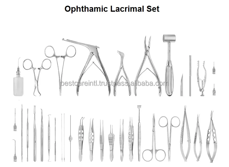 Microsurgery Lacrimal Set - Ophthalmic Instruments OEM