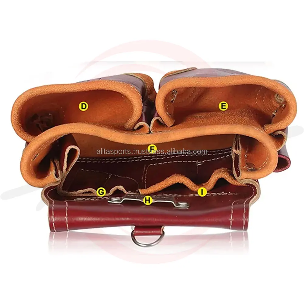Top Quality Handmade Leather Tool Bag Storage Carpenter Construction ...