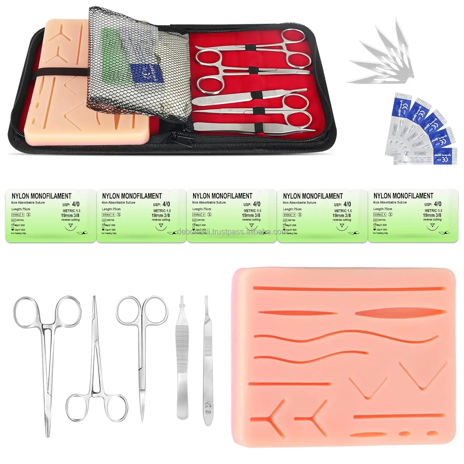 Suture Practice Kit - Essential Training for Medical Students