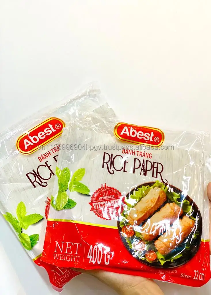 Vietnamese Rice Paper - Dried Spring Roll Wrappers