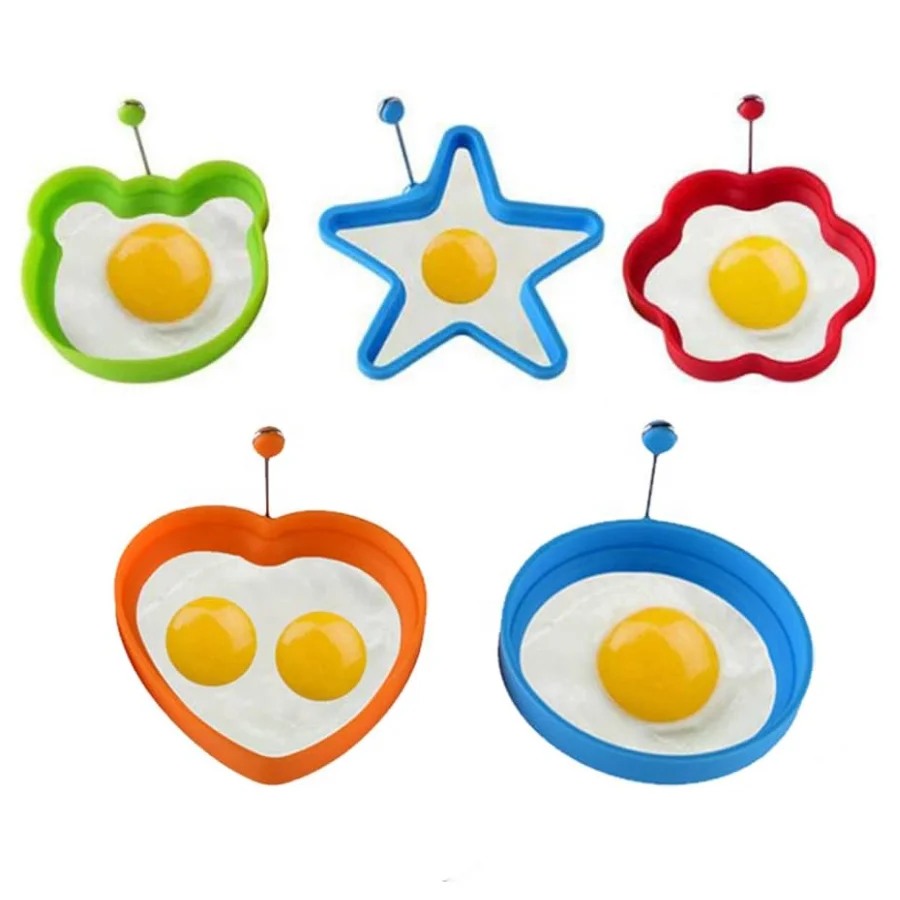Lovely Shaped Silicone Egg Frying Mold With Oem/odm Service At Factory ...