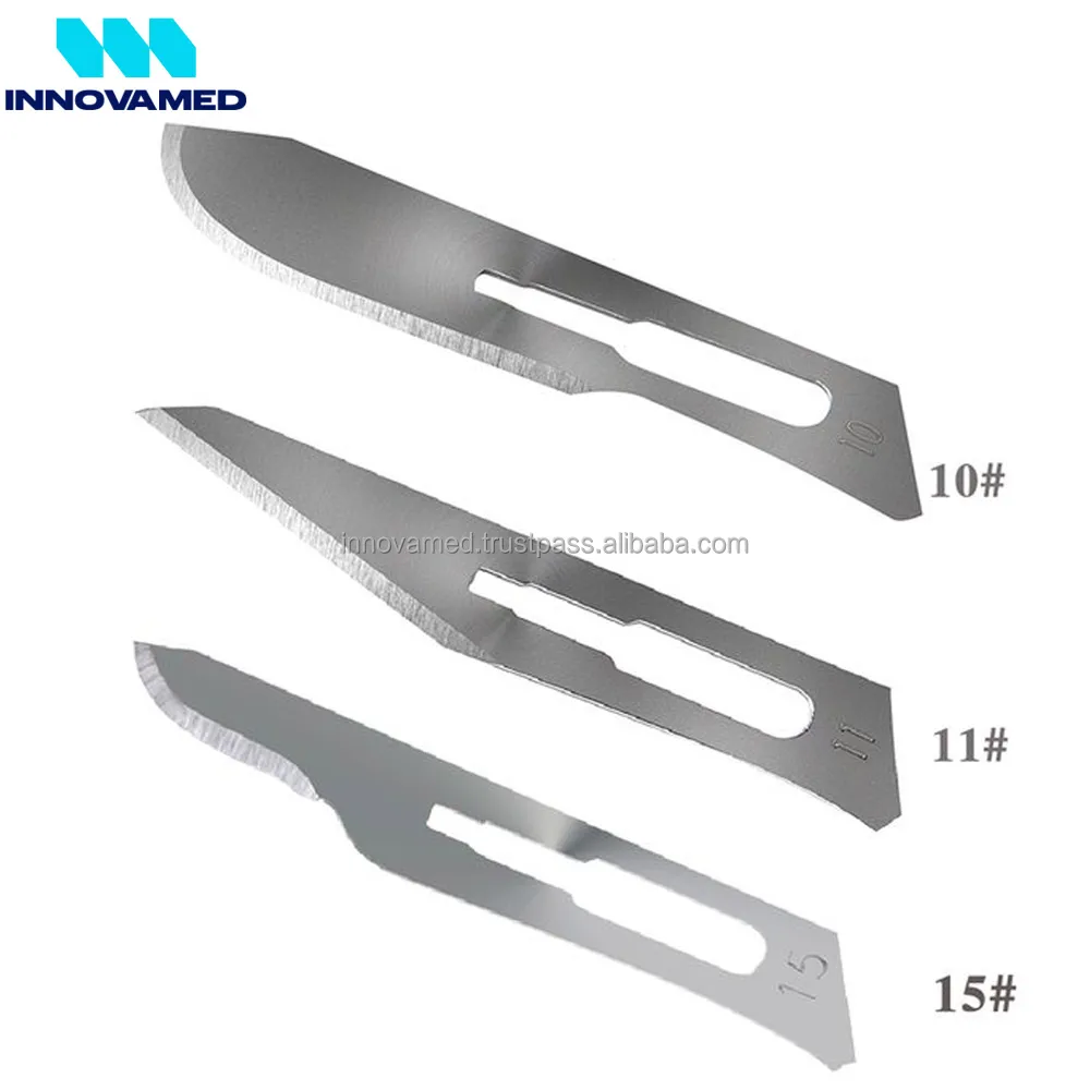 100 Pcs Box Surgical Scalpel Sterilized Blades the Basis of Surgical ...