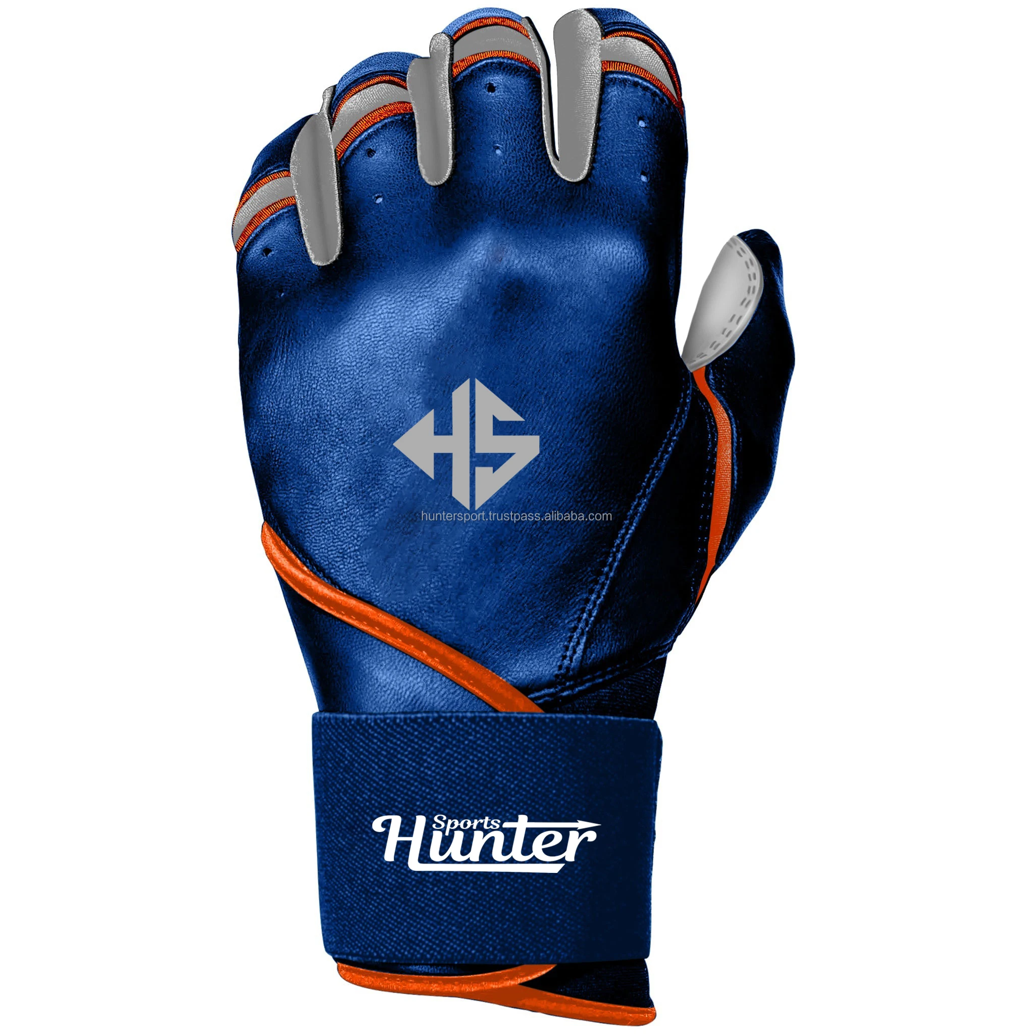 Hunter Sports Long Cuff Batting Gloves - Professional Quality