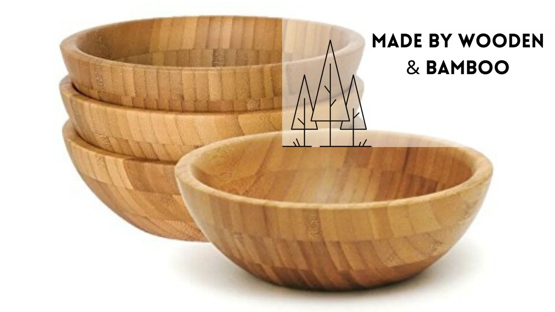 Wooden Bamboo Bowl From Viet Nam - Buy Dinnerware Sets Cutting Board ...