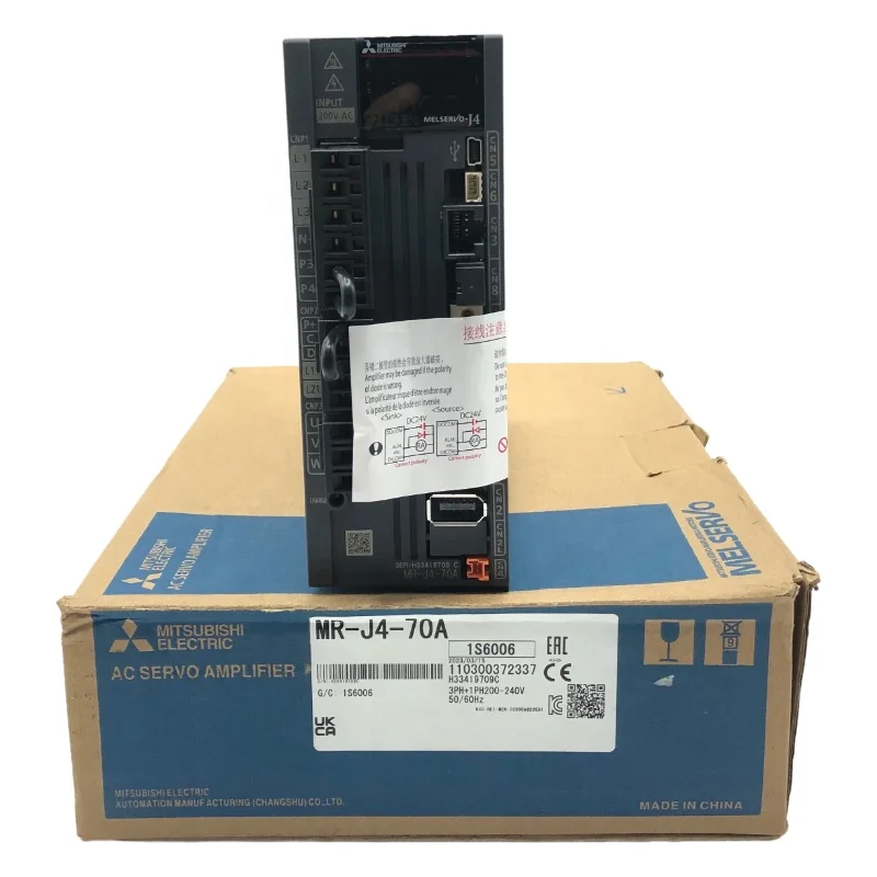Mr-j4-70a Servo Amplifier Mr-j4 Series Digital Ac-servo Amplifier Ac Motion Servo Drive - Buy ...