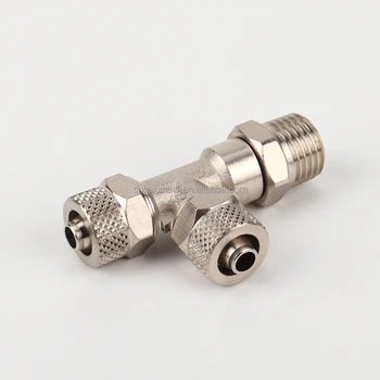 Tkn-pd Pneumatic Knurling Fitting Pipe Brass Male Female Threaded ...
