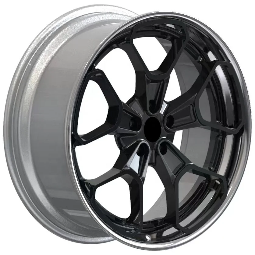 3 Piece Wheels Lip 19 20 21 22 23 24 Inch 5x112 5x120 5x114.3 5x130 T6 ...