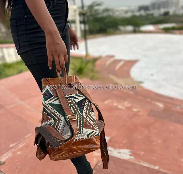 Shop Our New Western Boho Style Vintage Handmade Backpacks