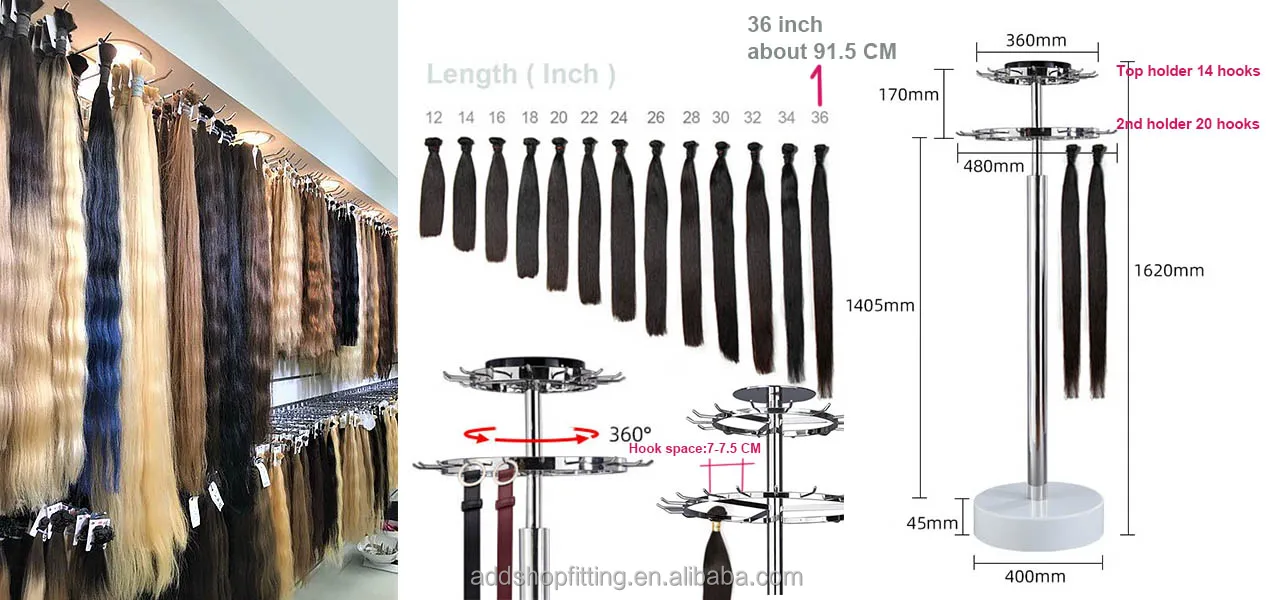 Astrid 162 CM Durable Stainless Steel Rose Gold Display Rack